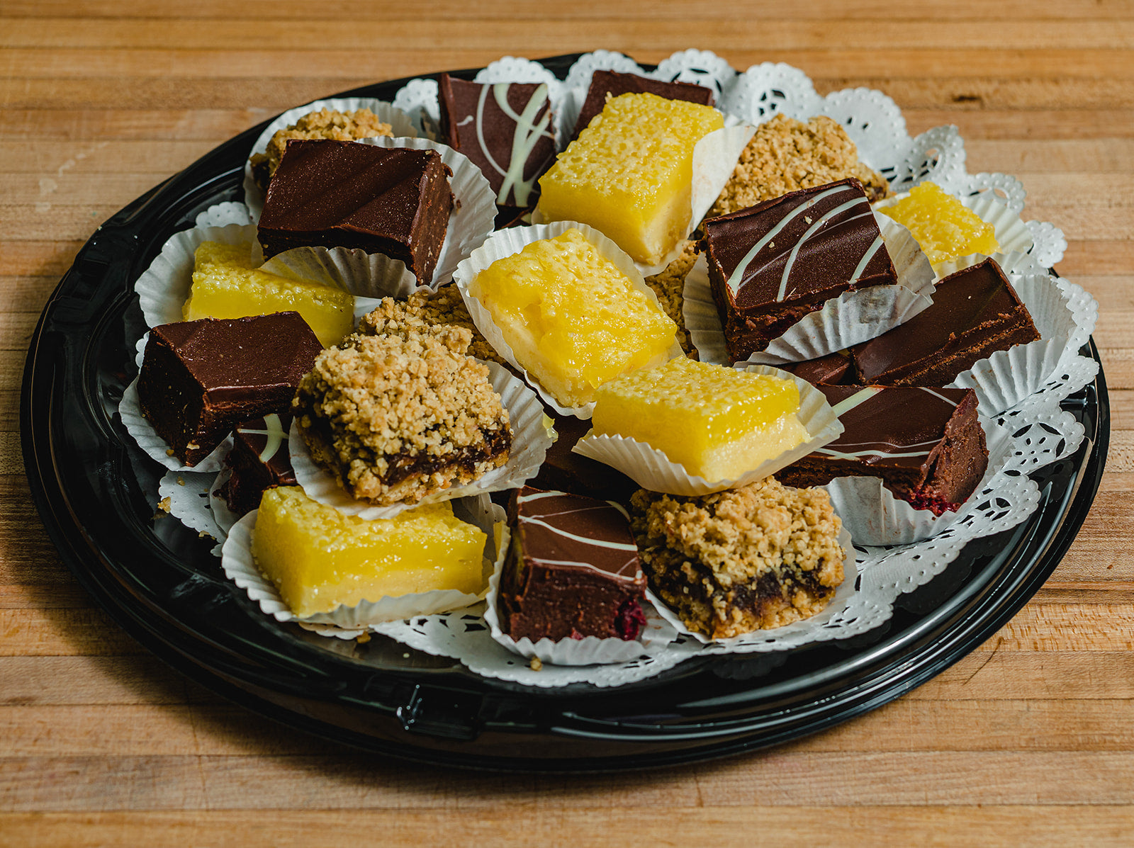 24 Piece Square Tray – Bread & Butter Bakery and Fine Pastries